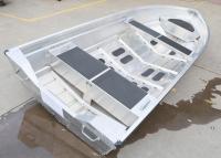 China Aluminum Alloy V Hull Speed Boat 3m to 10m Length 3mm Thickness for Fishing Rescue for sale