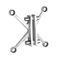 China Stainless Steel Point Fixing Glass Curtain Walls Spider System 26mm 250mm K Spider for sale