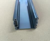 China Sand Acid Oxidation Aluminum Enclosure Heat Sink 48×148×130 mm with PCB Mounting Slots and Custom Modifications for sale