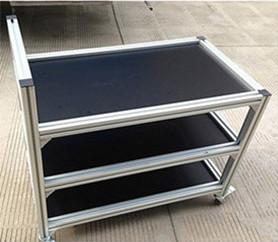 China Anodized T Slot Aluminum Extrusion Profile 2020 2040 3030 4040 4545 6060 8080 100100 for sale