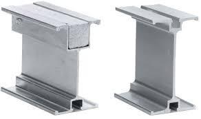 China Concrete Formwork Anodized Aluminum H Beam 6063 6061 6060 T5 T6 0.5mm Wall Thickness for sale