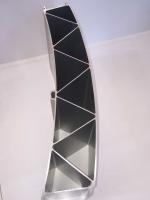 China 6005 T6 Aluminum T Beam Subway Base Profile for Railway Transportation Industrial Extrusion for sale
