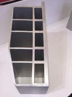 China 6005 T6 Aluminum T Beam Subway Base Profile for Railway Transportation Industrial Extrusion for sale