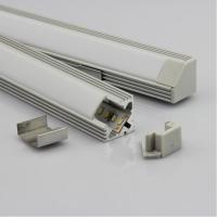 China OEM 30W Extrusion Aluminium LED Profile Heatsink Cooling 12mm Strip 6063 T5 for sale