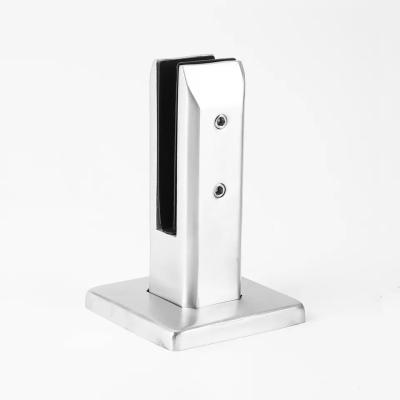 China Adjustable Stainless Steel Base Plated Glass Spigot for Railing Pool Fencing - 304/316/2205 Materials, 90 Ton Monthly Capacity for sale