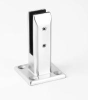 China Adjustable Stainless Steel Base Plated Glass Spigot for Railing Pool Fencing - 304/316/2205 Materials, 90 Ton Monthly Capacity for sale