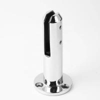 China Duplex 2205 Base Plated Round Glass Spigot with Mirror Finish for Pool Fencing - 90 Tons Monthly Capacity for sale