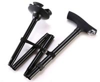 China 6061 Aluminum Round Pipe Extruded Tubing for Walking Sticks Custom Lengths for sale