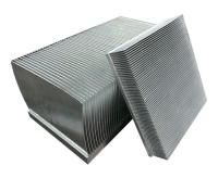 China Extruded Aluminum Heat Sink Profile 6063 Alloy T5 Custom Length for Industrial Cooling for sale