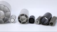 China Extruded Aluminum Heat Sink Profile Sunflower Round Alloy 6063 for LED Cooling for sale