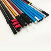 China Aluminum Telescopic Tent Poles 30mm Diameter 234.5cm Length Lightweight Durable 6061 Alloy for sale
