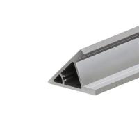 China Anodizing Aluminum Brackets Profiles 6063 Corner Joint Connectors 45 Degree Angle for sale