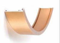 China 6063 Aluminum Alloy Extruded Mirror Frame Profile Mill Finish T5 T6 Custom Thickness for sale