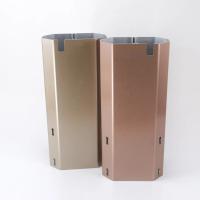 China 6063 Aluminum Alloy Battery Cell Box Anodized Matt Finish 6000 Series T3-T8 for sale