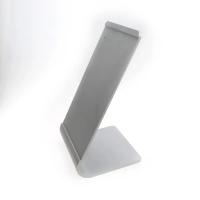 China 6063 T8 Extruded Aluminum Profile Laptop Support Matt Silver Black Bracket for sale