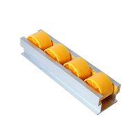 China Brushed Extension Aluminium Alloy Roller Track Professional 5.0mm 6061 for sale