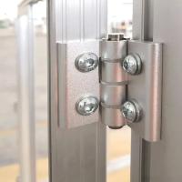 China Removable Aluminum Industrial Hinges Profile Heavy Duty for sale