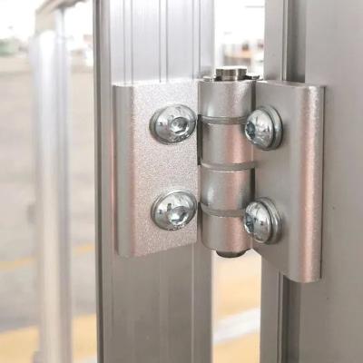 China Removable Aluminum Industrial Hinges Profile Heavy Duty for sale