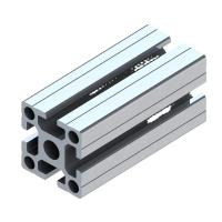 China Anodized Aluminum Frame Extrusion Profile 6063 T5 6000mm Custom Length for sale