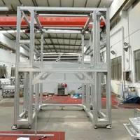 China Anodized Aluminum Frame Extrusion Profile 6063 T5 6000mm Custom Length for sale