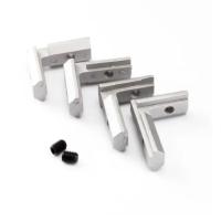 China T Slot Aluminum Profile Connector L Shape Interior Bracket Corner ISO9001 40mm for sale