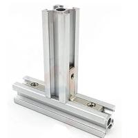 China T Slot Aluminum Profile Connector L Shape Interior Bracket Corner ISO9001 40mm for sale