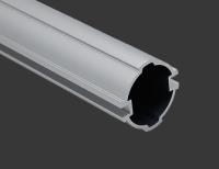 China Industrial OD 43mm Aluminium Alloy Lean Pipe Tube Cylindrical Profile for Workshop for sale