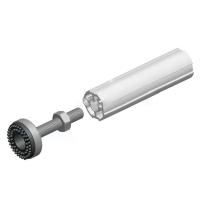 China Industrial Aluminum Alloy Lean Tube 28mm Strengthen Frame Pipe Joint System 4000mm for sale