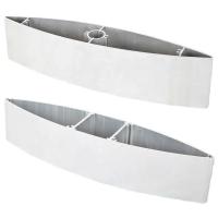 China T8 Aluminum Louver Roof with 15-20 dB Sound Reduction and 18-45° Temperature Control for Building Sunshade for sale