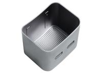 China Square Aluminum Electronic Enclosure Shell Sound Net Cover 77x92x1mm for sale