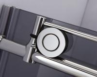 China Bright Anodized Mirror Polish Aluminum Extrusion Profiles 6000 Series T5 T6 for Shower Room for sale