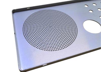 China Brushed Anodized Aluminum Acoustic Enclosure 10mm Custom Color Laser Cutting for sale