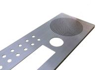 China Brushed Anodized Aluminum Acoustic Enclosure 10mm Custom Color Laser Cutting for sale