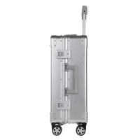 China 24 Inch Full Aluminum Alloy Luggage Case Set Lightweight Trolley Travel Suitcase for sale