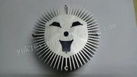 China CNC Machining Aluminum Heat Sink Round Radiator Sunflower Auto Parts 0.02mm Tolerance for sale