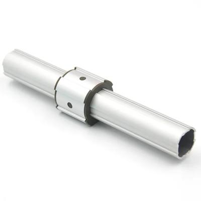 China Aluminum Alloy Lean Tube Linear Sliding Sleeve for 360 Degree Rotary Motion Automation for sale