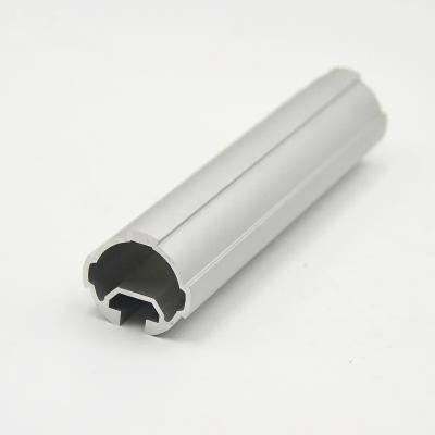 China 43mm Aluminium Pipe Anodized T - Slot Frame Tube For Pipe Rack System for sale