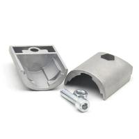 China Aluminum Alloy External Direct Head for Connecting Lean Pipes with Horizontal Planes for sale