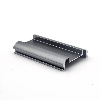 China Aluminum Extrusion Curtain Wall Profile 6063 T5 Partition Wall Custom Colors for sale