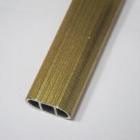 China T8 Alloy 6063 Aluminum Clothes Hanging Pipe Polished Wardrobe Rail 1.2mm for sale