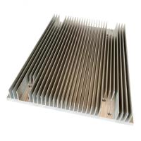 China 6063 T5 Aluminum Alloy Extrusion Heat Sink Profiles CNC Machining 252x35x350mm for sale