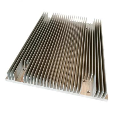 China 6063 T5 Aluminum Alloy Extrusion Heat Sink Profiles CNC Machining 252x35x350mm for sale