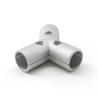 China D28 Fixed Support Pipe Connector Y Shape Fastener For Aluminum Profile for sale