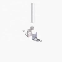 China T Base Aluminum Profile D28 Fixed Base Lean Tube Zinc Silver White 28mm for sale