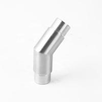 China 135 Degree Fix Elbow Handrail Fittings Railing For Staircase Balcony for sale