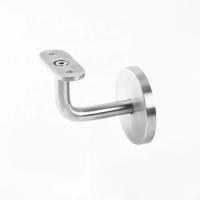 China Stainless Steel 304 Handrail Bracket Wall Mount Support for Balustrade Fittings 2 Inch for sale