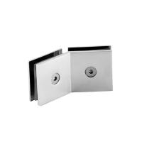 China 180 Degree Stainless Steel Glass Clip 12mm for Shower Enclosure Bathroom Clamp for sale