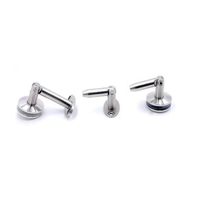 China Stainless Steel Window Awning Hardware Kit Glass Canopy Fittings 12mm Mirror for sale