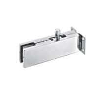 China Stainless Steel 304 Over Panel Corner L Patch for Frameless Glass Entrance Door 90 Degree for sale