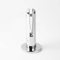 China Base Plated Round Glass Spigot Stainless Steel 304/316/2205 with Holes for Railing Pool Fencing - 30 Day Delivery for sale